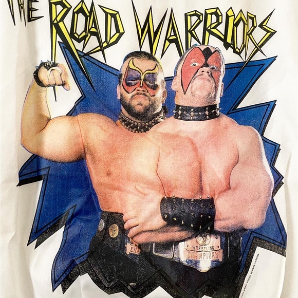 WWE | Jackets & Coats | Vintage Wwf Wcw Wrestling Road Warriors Animal ...